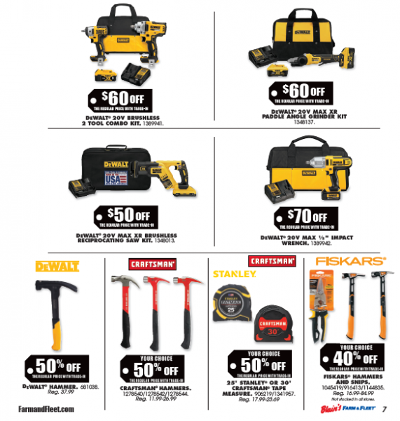 Tool Trade-In Event | Blain's Farm & Fleet Blog